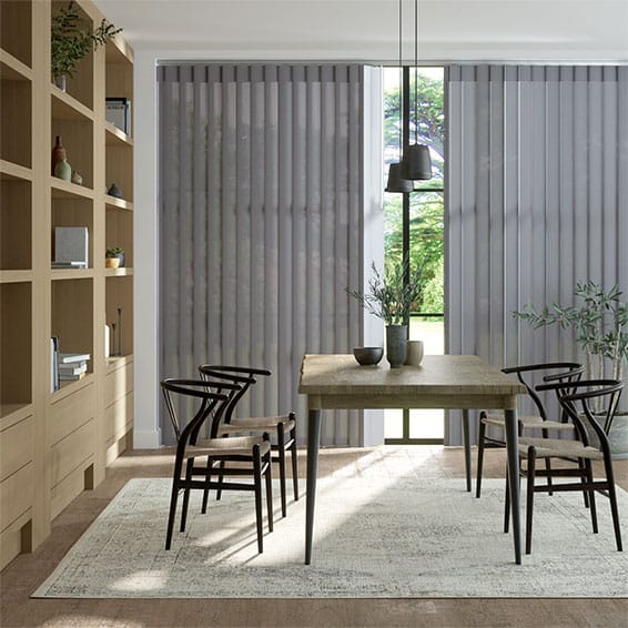 Aria Steel Privacy Sheer