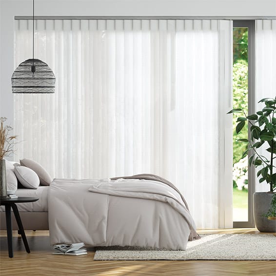 Lucia Snow White Privacy Sheer
